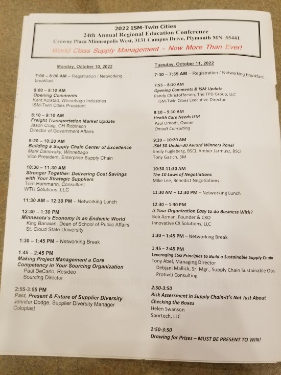Chapter Conference